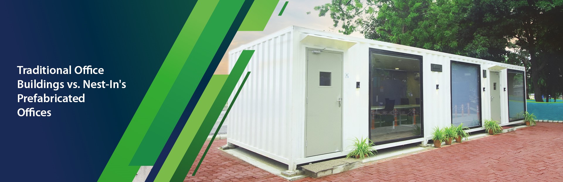 Tata Steel Nest-In Prefab Offices Redefining the Future of Workspaces