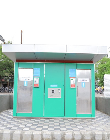 SmartEzyNest - Smart Public Toilet, Automated Modular Toilets